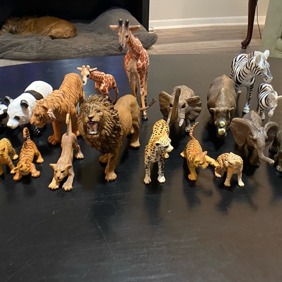 Toys | Jungle Animals By Kimicare Toys Lot Of 2 Safari Jungle Animals ...